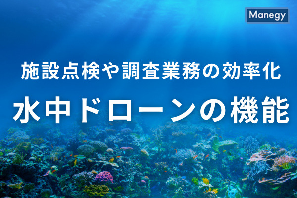 水中ドローンによる施設点検や調査業務の効率化 水中ドローンの機能とは Manegy Goo ニュース